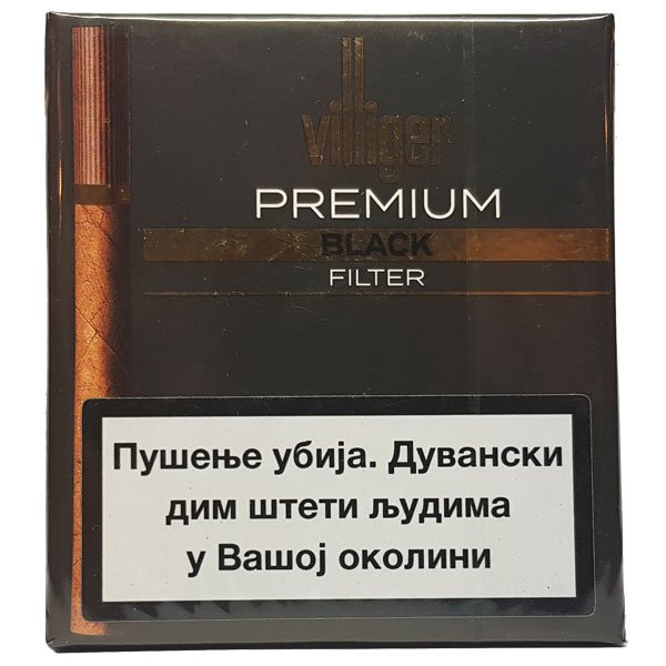 Villiger Premium Black Filter Cigarilosi 20/1