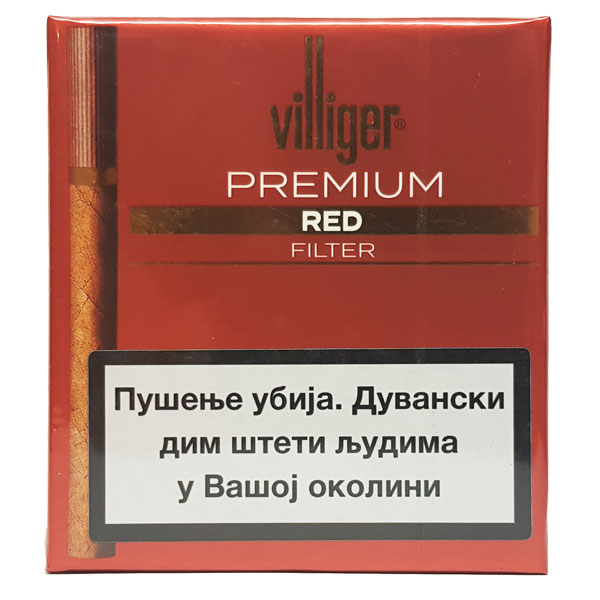 Villiger Premium Red Filter Cigarilosi 20/1