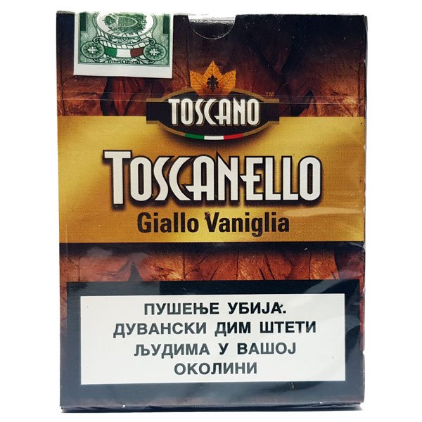 Toscanello Giallo Vaniglia 5 Cigara