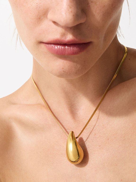 Drop Necklace - Stainless Steel