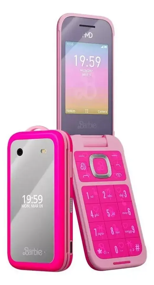 HMD Mobilni telefon Barbie, 64MB, Roze