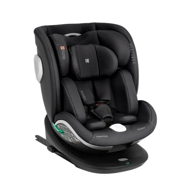 Kikka boo Auto sedište, i-Drive Isofix, i-Size, 40-150cm, Crno