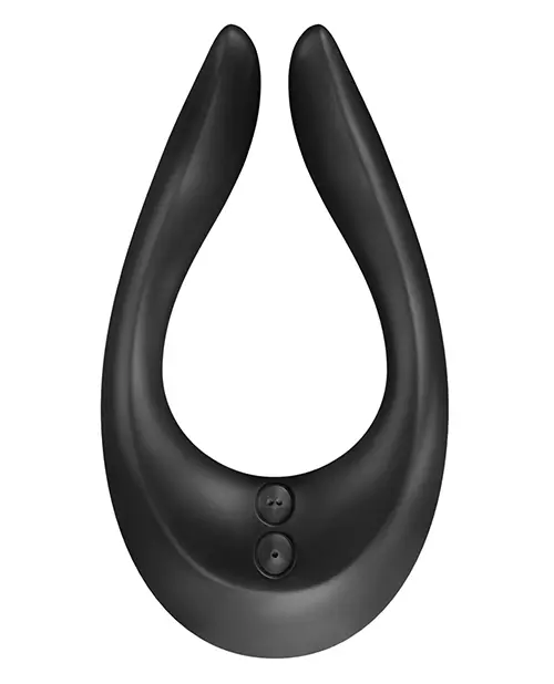 SATISYFER Vibrator za parove Endless Joy, 3 motora, Crni
