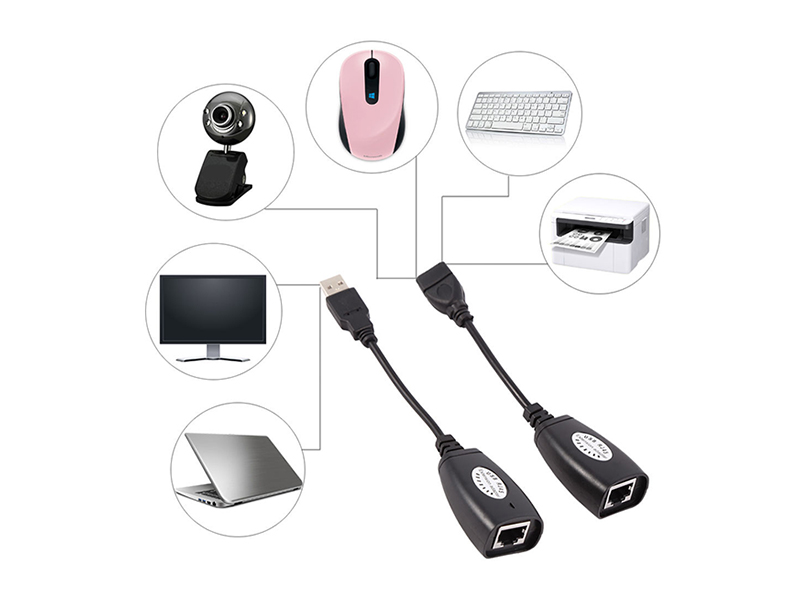 USB Extender UEX-054 Do 45m USB2.0