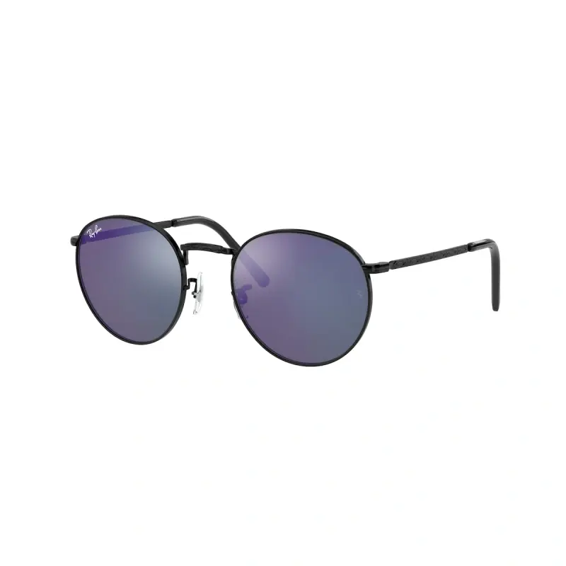 RAY-BAN New Round Naočare za sunce 0RB3637 002/G1 53, Crne