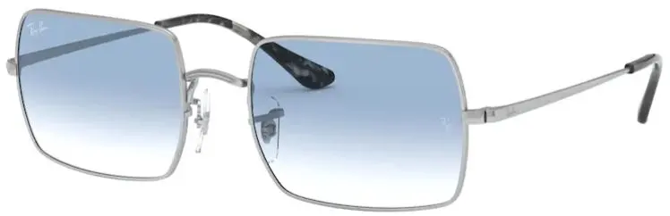 Ray Ban Unisex sunčane naočare 0RB1969 91493F 54 RECTANGLE, Sivo- plave