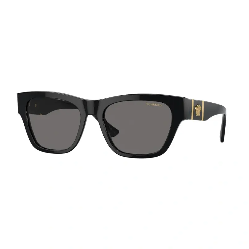 VERSACE Naočare za sunce 0VE4457 GB1/81 55, Polarizovane, Crne