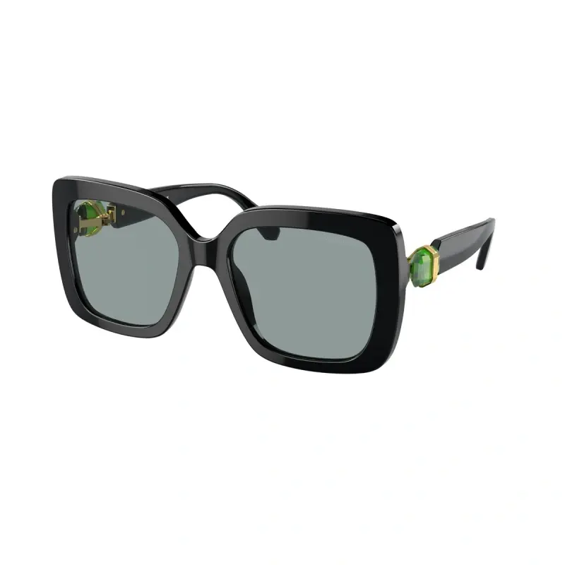 SWAROVSKI Ženske naočare za sunce 0SK6001 1001/1 55, Crne