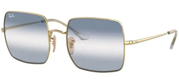 Ray Ban Unisex sunčane naočare 0RB1971 001/GA 54 Square, Plavo- zlatne boje