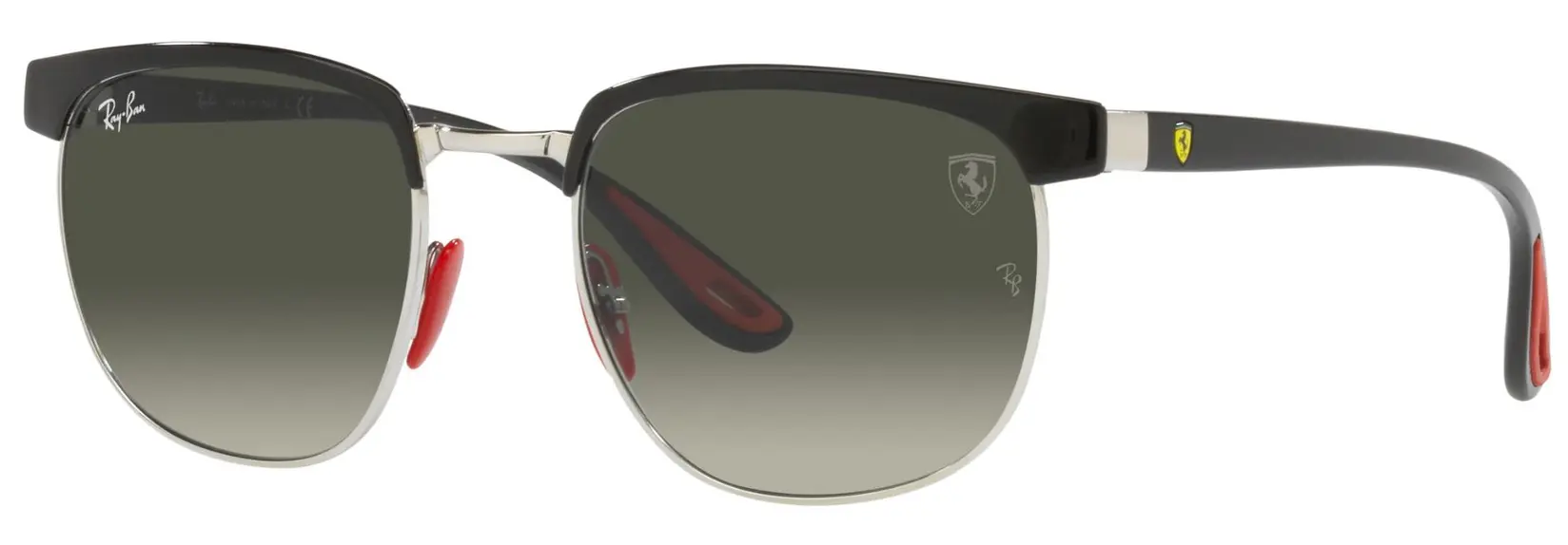 Ray Ban Unisex sunčane naočare 0RB3698M F06071 53 FERRARI, Smeđe