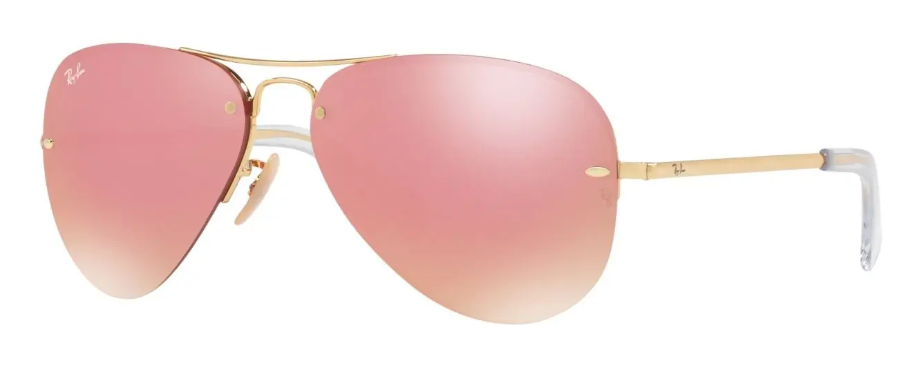 Ray Ban Unisex sunčane naočare RB3449 001/E4 59, Roze