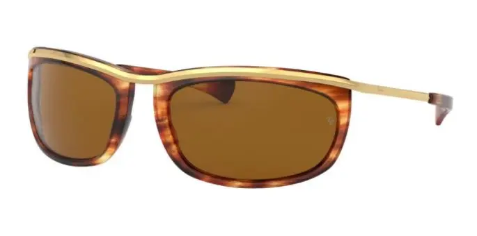 Ray Ban Unisex sunčane naočare 0RB2319 954/57 62 OLYMPIAN I, Polarizovane, Braon