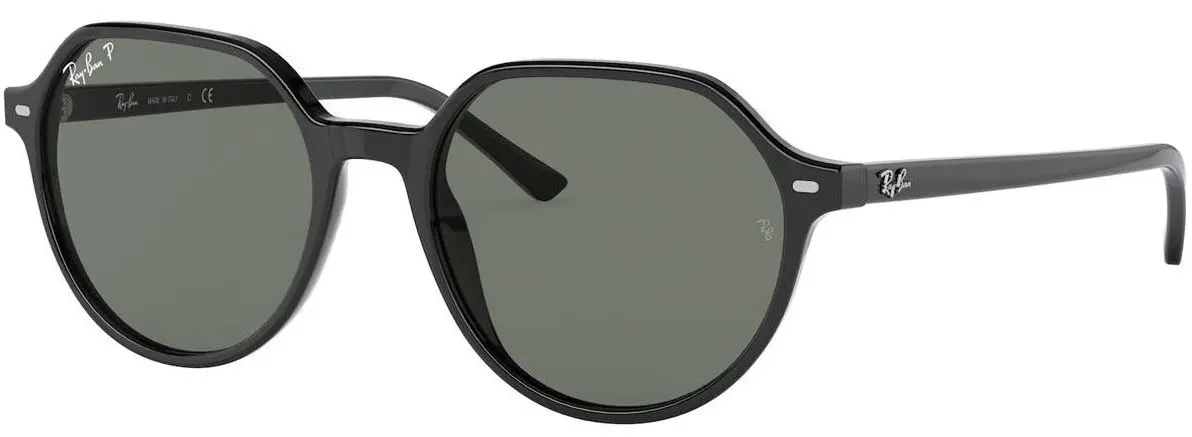 Ray Ban Unisex sunčane naočare 0RB2195 901/58 53 THALIA, Polarizovane, Crne