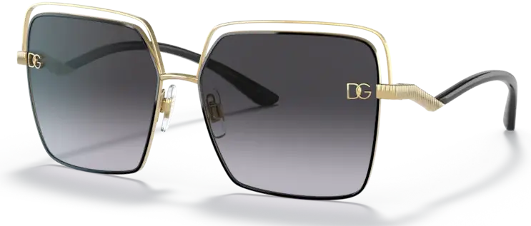 DOLCE & GABBANA Ženske naočare za sunce 0DG2268 13348G 59, Zlatne boje