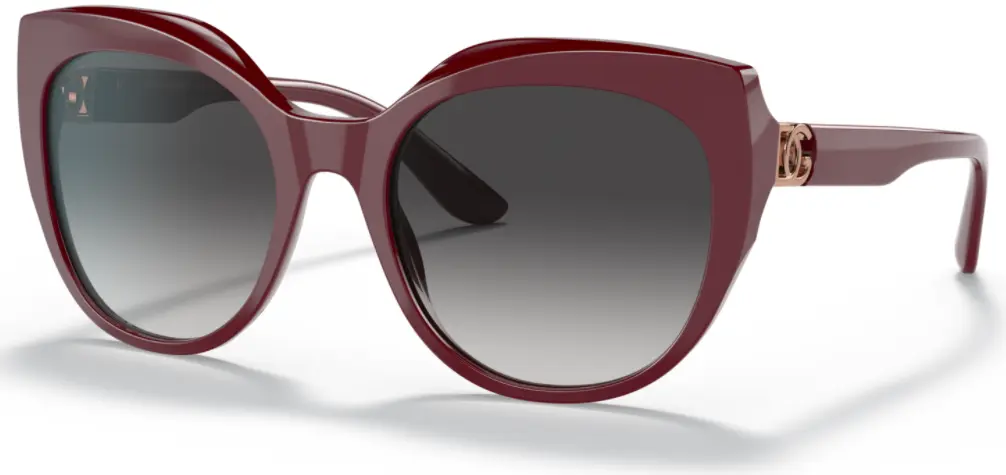 DOLCE & GABBANA Ženske naočare za sunce 0DG4392 30918G 56, Bordo