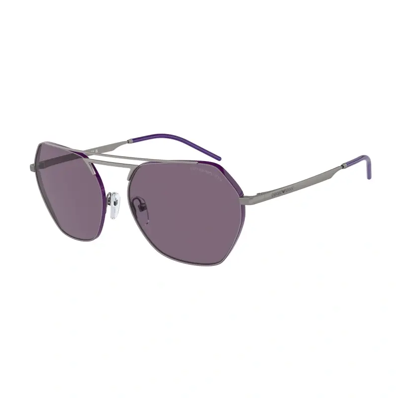 EMPORIO ARMANI Muške naočare za sunce 0EA2148 30101A 56, Ljubičaste