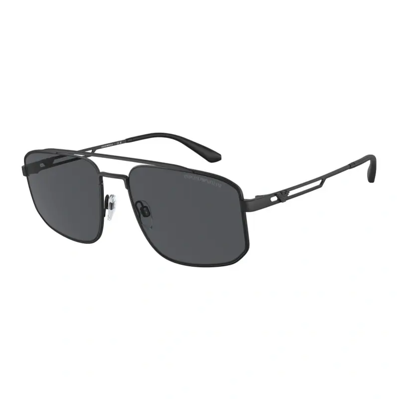 EMPORIO ARMANI Muške naočare za sunce 0EA2139 300187 57, Crne