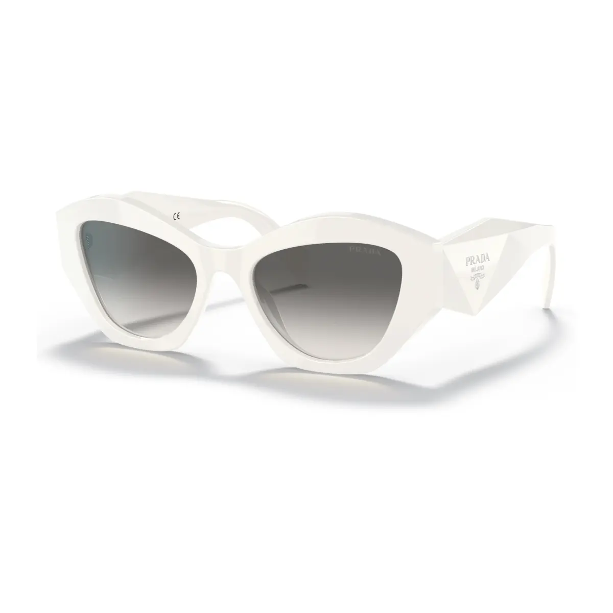 PRADA Ženske naočare za sunce 0PR 07YS 142130 53, Bele
