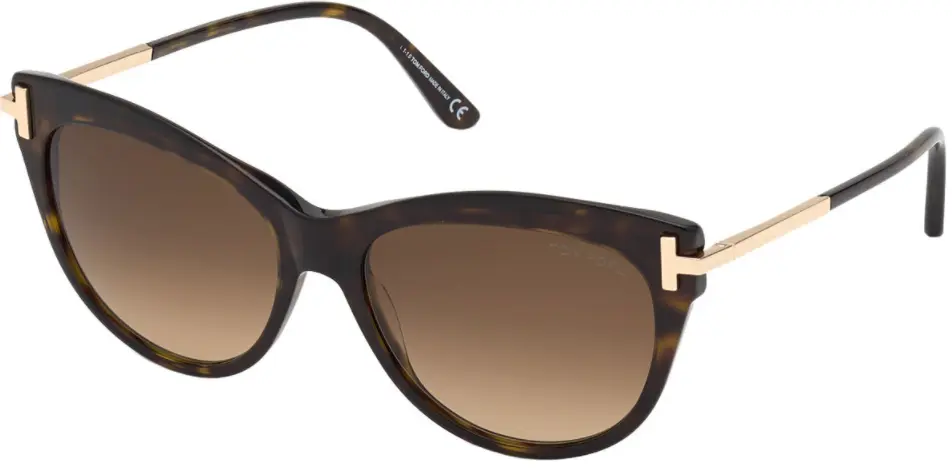 TOM FORD Ženske naočare za sunce 0FT0821 52F56, Braon