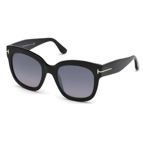 TOM FORD Ženske naočare za sunce Beatrix 0FT0613 01C, Crne