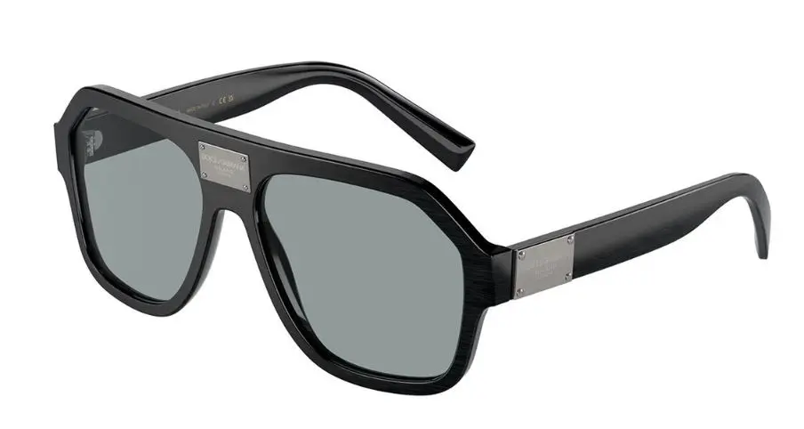 DOLCE & GABBANA Unisex sunčane naočare 0DG4433 282087 58, Crne