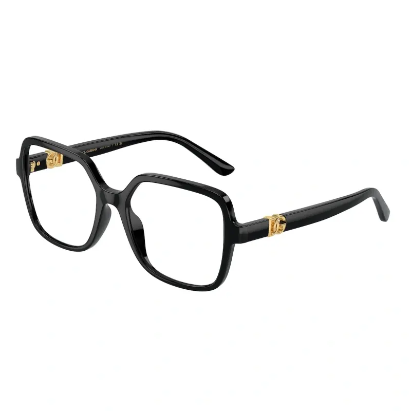 DOLCE & GABBANA Okvir za naočare 0DG5105U 501 55, Ženski, Crni