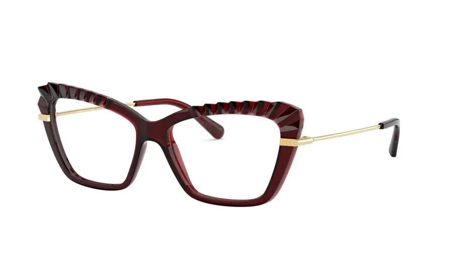 DOLCE & GABBANA Okvir za naočare 0DG5050 550 54, Ženski, Bordo