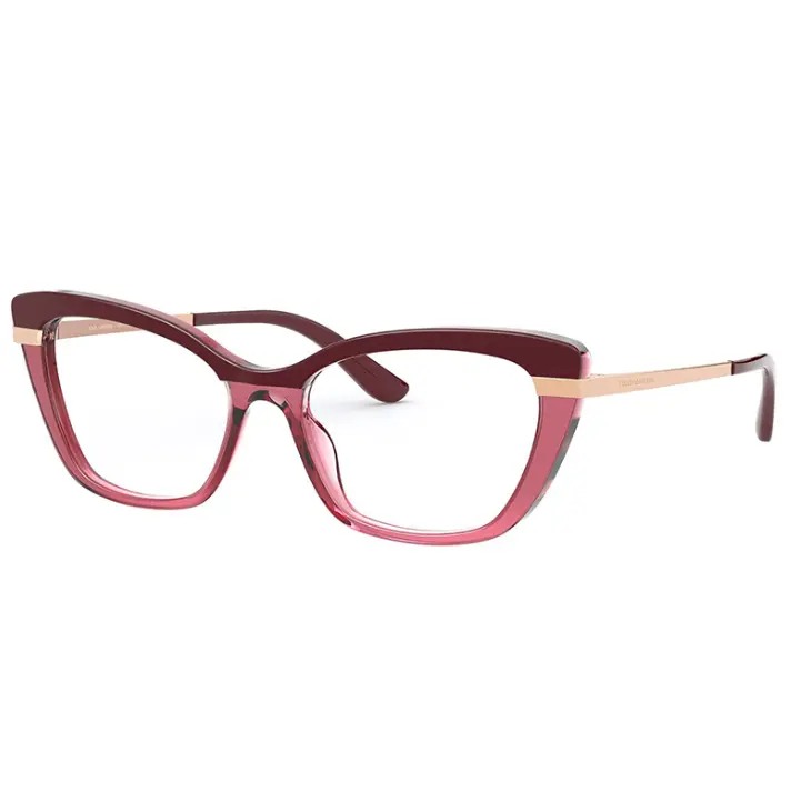 DOLCE & GABBANA Okvir za naočare 0DG3325 3247 54, Ženski, Bordo