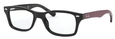 Ray Ban Okvir za naočare JUNIOR RY1531 3749 48, Dečiji, Crni