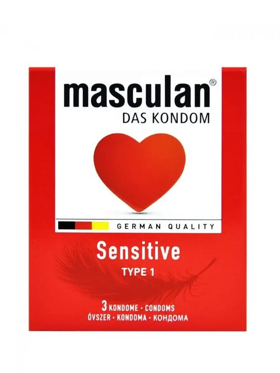 MASCULAN Kondomi Type 1 Sensitive, 3 komada