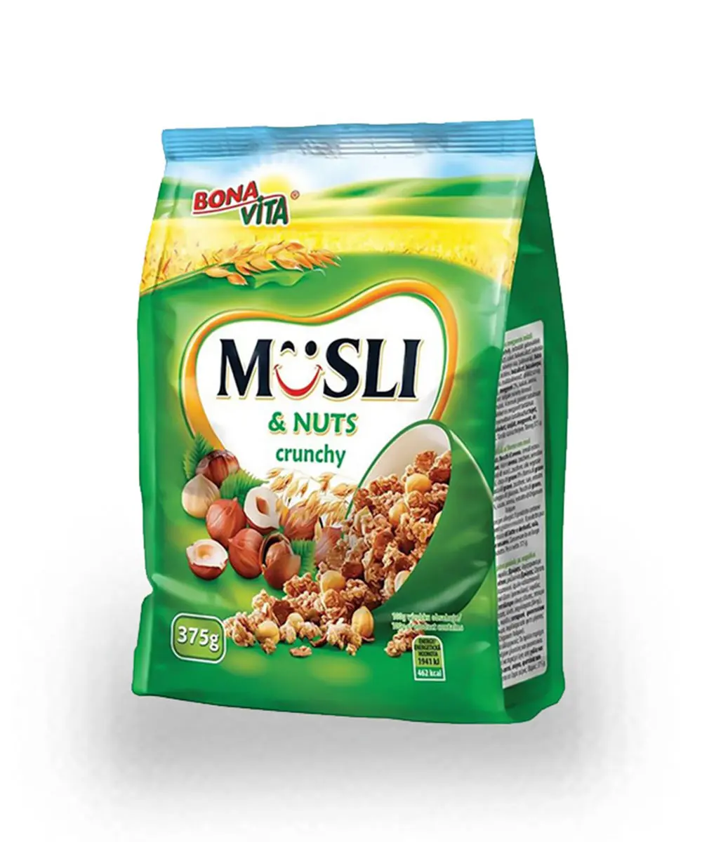 BONAVITA Musli Hrskavi lešnik, 375 g