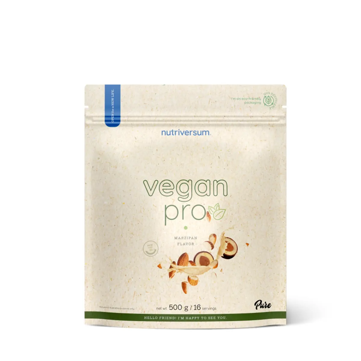 Nutriversum Vegan Pro protein marcipan, 500g