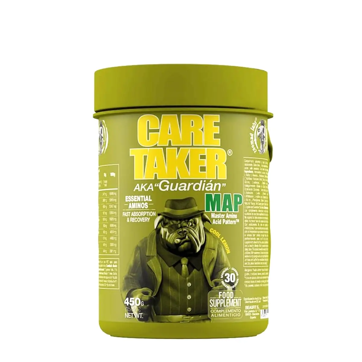 Zoomad Labs Care Taker MAP kompleks aminokiselina Cool lemon, 420g