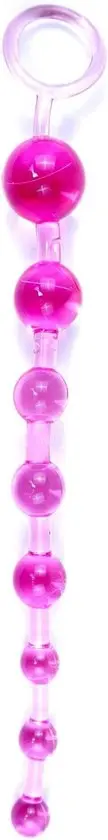 Analne kuglice Jelly Anal 10 Beads, Roze