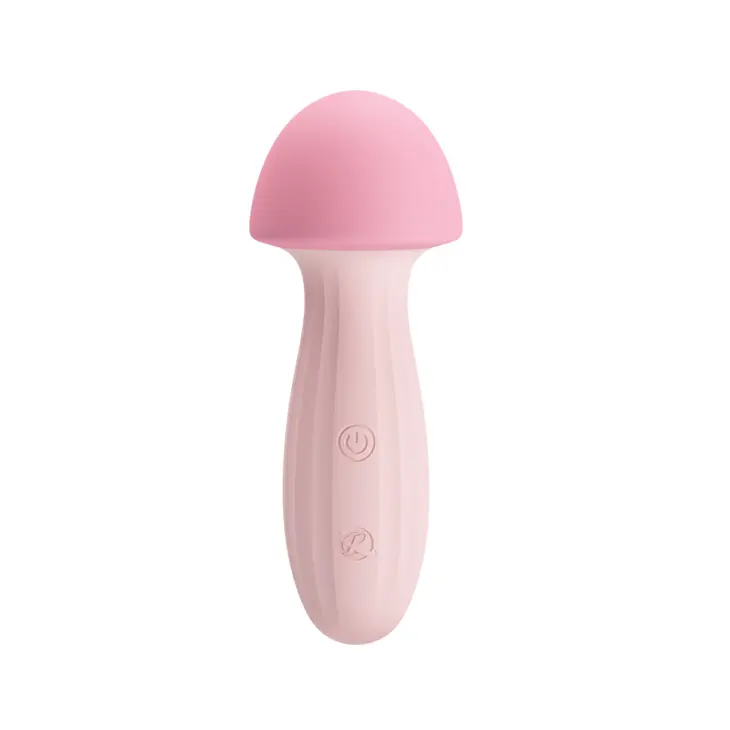 PRETTY LOVE Masažer za klitoris Mushroom, 12 funkcija, Roze