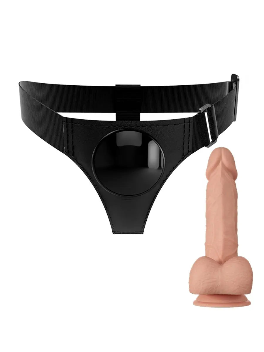 PRETTY LOVE Ženski strap on Pretty Love Harness Briefs Jerry za Zene