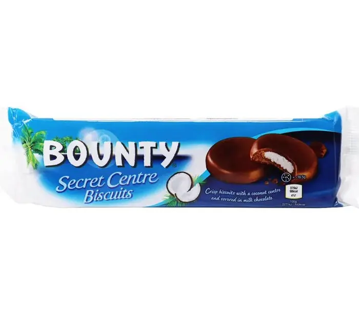 BOUNTY Čokoladni biskvit, 132g