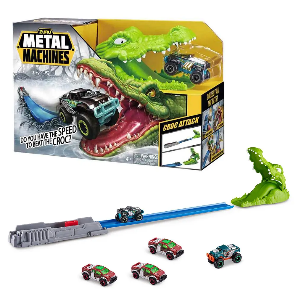 ZURU Metal Machines Staza za automobilčiće Croc Attack