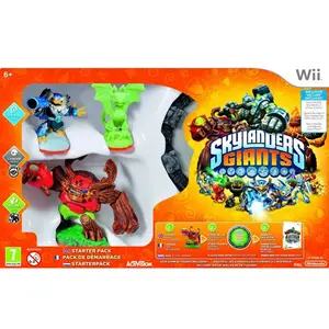 Nintendo Wii Wii Skylanders GIANTS Glow in the Dark Starter Pack (Game+Portal of Power+Jet-Vac+Cynder+Tree Rex) (8168)