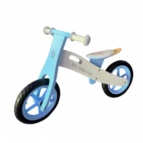 Balansero Drveni BALANCE BIKE plavi