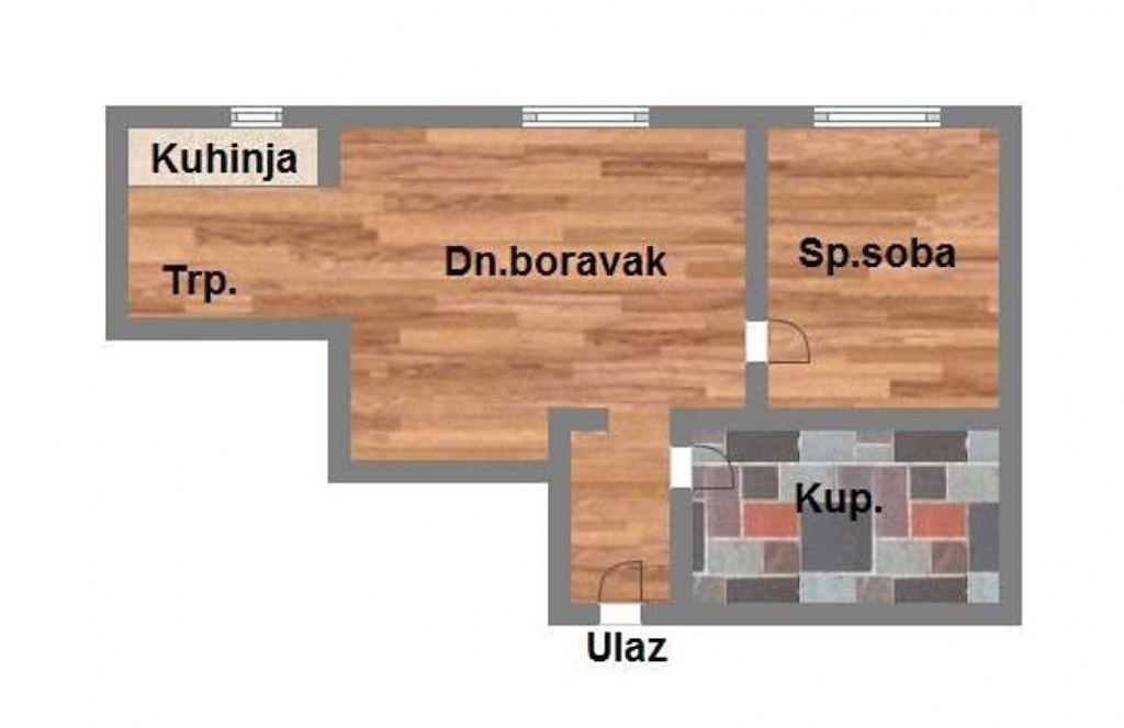 - 32m2 Jednoiposoban - Somborski Bulevar -