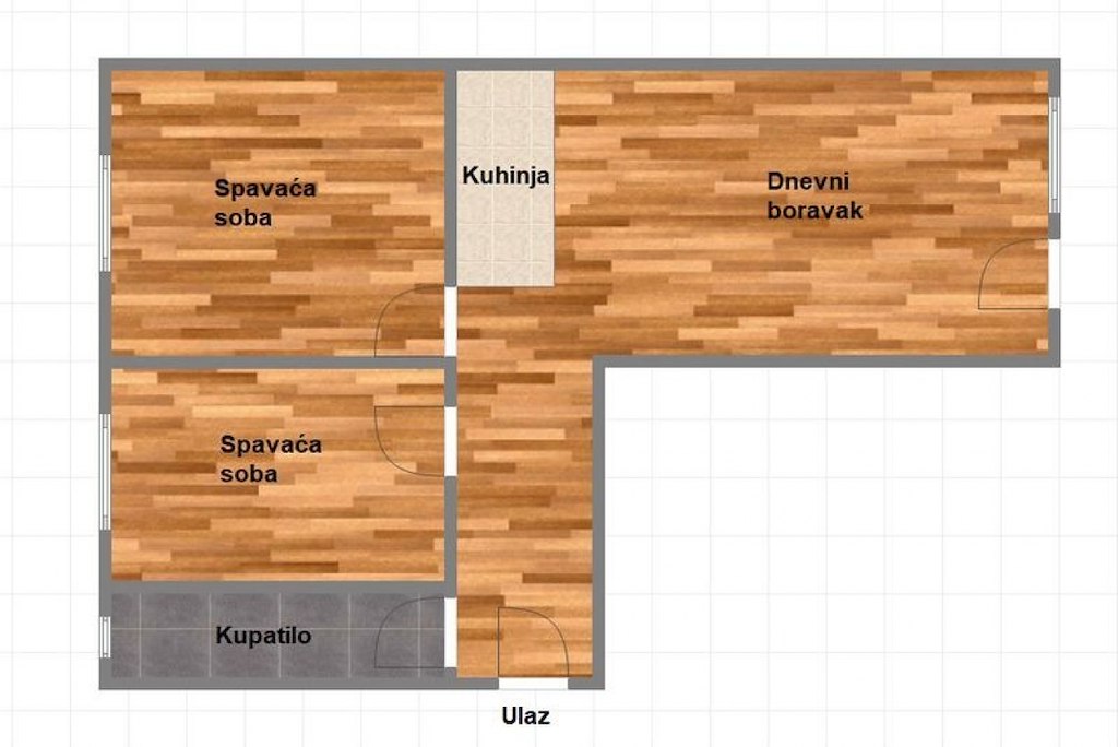 - 53m2 - Glanc nova zgrada! - Detelinara - TOP !