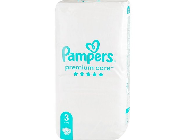 Pampers Premium Care pelene 3 - 50 kom