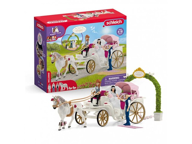 Schleich® Horse Club figure Svadbena kočija 42641