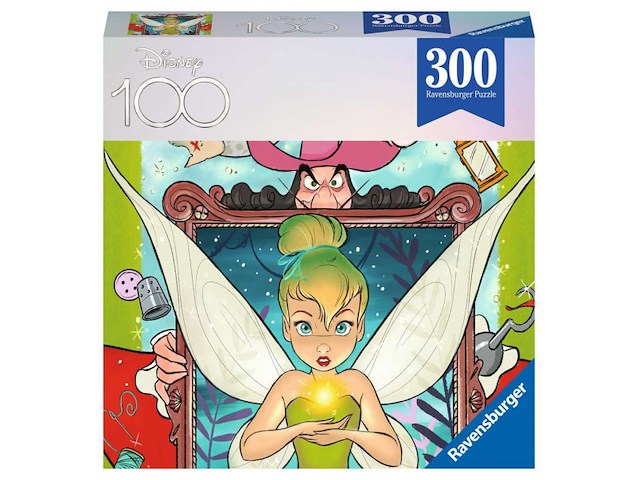 Ravensburger Puzzle slagalica 300 kom. Disney 100th Aniversary Zvončica 13372