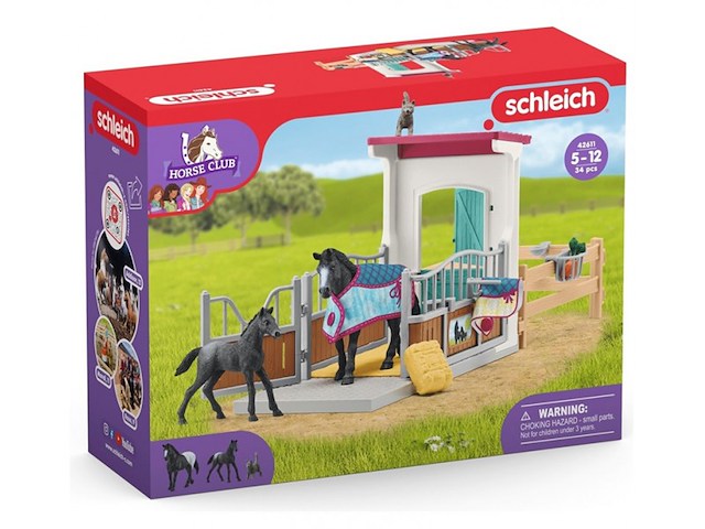 Schleich® Horse Club figure - Boks za konje sa konjima 42611