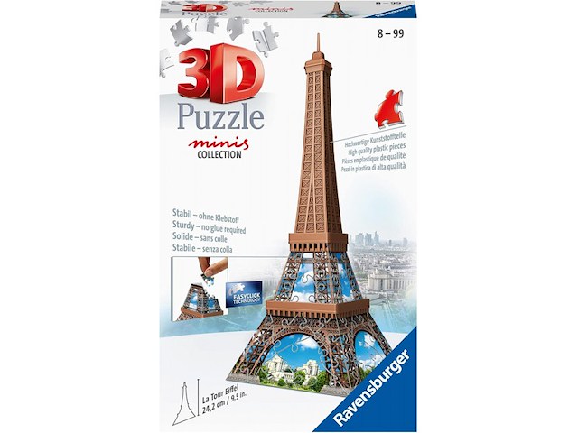 Ravensburger 3D Puzzle Ajfelova kula 54 dela 12536