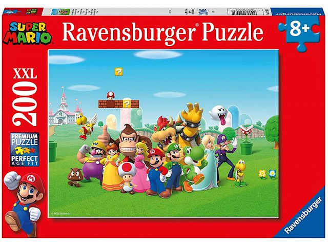 Ravensburger Puzzle slagalica 200 XXL delova Super Mario avanture 12993