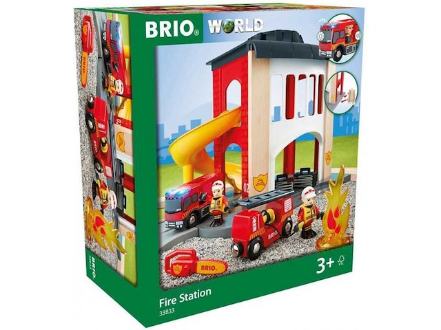 BRIO Igračka Vatrogasna stanica 33833