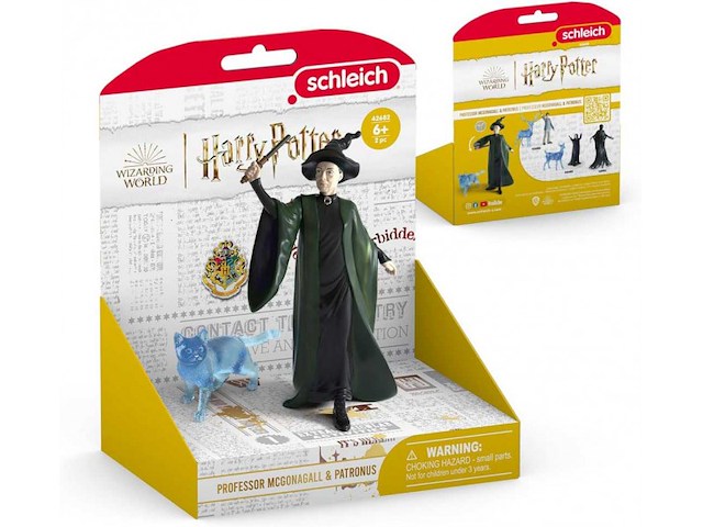 Schleich® Harry Potter™ figure Profesorka Mek Gonagal i Patronus 42682